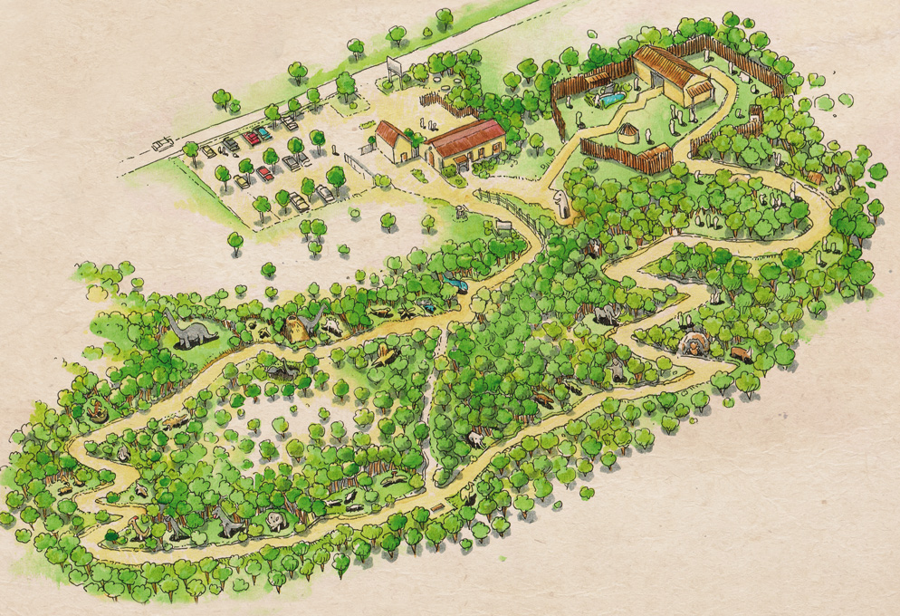 Préhistodino parc – Lacave en Quercy